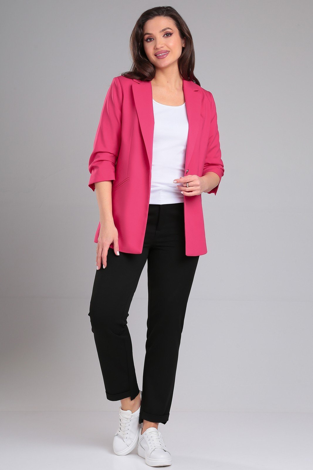 Жакет 11324 малиновый LeNata купить в интернет магазине | в наличии